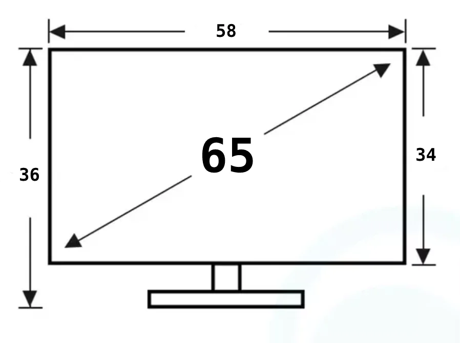 Hvor Bredt Er Et 65 Tommer Tv Hvad Er 65 Tommer Tv m l Tab TV Danmark Hvor Bredt Er Et 65 Tommer Tv Hvad Er 65 Tommer Tv m l Tab TV Danmark
