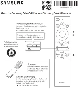 Samsung TM2280E fjernbetjening til TV 2022 | Tab-TV Danmark